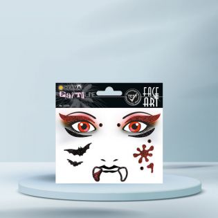 Sticker Face art, Dracula