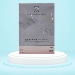 Hartie calc milimetric format A3, 60g, 50 coli / top